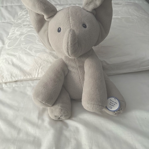 Gund | Toys | Baby Gund Animated Flappy The Elephant Plush | Poshmark